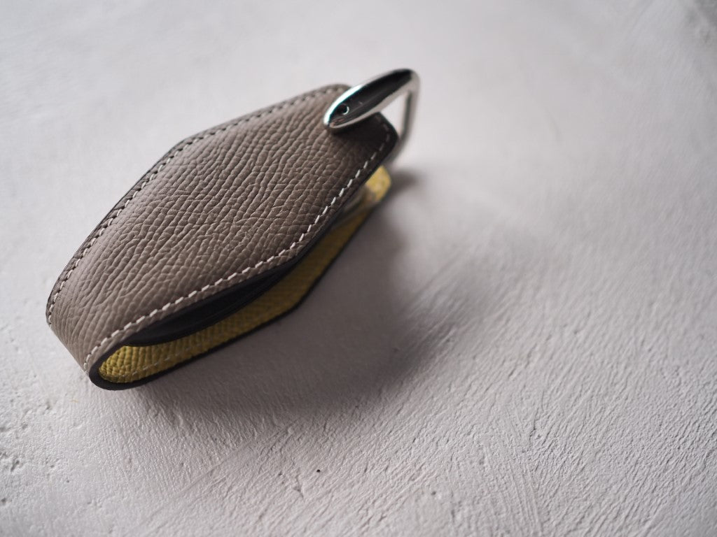 Diamond Shape Key Case Epson Etoupe x Lime Yellow – DROPS TOKYO